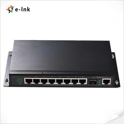 China E-link 8 Port SFP Poe Ethernet Switch 10/100M TP With 2 Uplink for sale