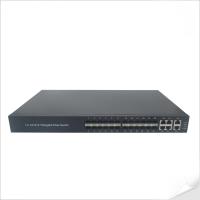 China Ethernet Switch Managed 24- Port Gigabit 10G SFP Combo Fiber Optical Switch for sale