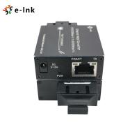 China Fiber Media Converter Micro 10/100/1000M Gigabit Adaptive SC Fiber Port Converter for sale