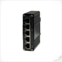 China 802.3at / Af Gigabit PoE Extender 4 Port 10Gbps Aluminum Case for sale