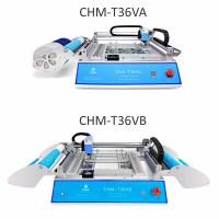 China CHMT36VB Benchtop SMD Pick and Place Machine - 345x360mm PCB Area, 2800 CPH Speed, Dual Vision Cameras for sale