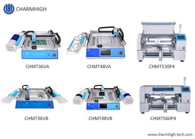 China Charmhigh Desktop SMT Pick and Place Machine - 6 Models with 22×22mm Component Size & Dual Vision System for sale