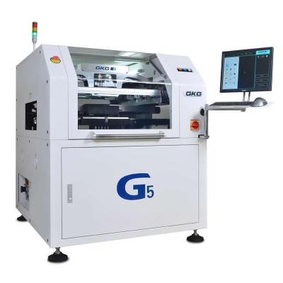 China GKG G5 Fully Automatic Solder Paste Printer SMT Stencil Machine ±0.01mm Accuracy 900KG for sale