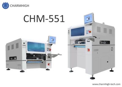 China Charmhigh CHM551 Automatic SMT Pick and Place Machine 11500CPH 4 Heads for 0201 QFN BGA for sale
