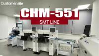 China Small Medium SMT Assembly Line 3250 Stencil Printer CHM-551 Pick and Place 830 Reflow Oven 6m for sale