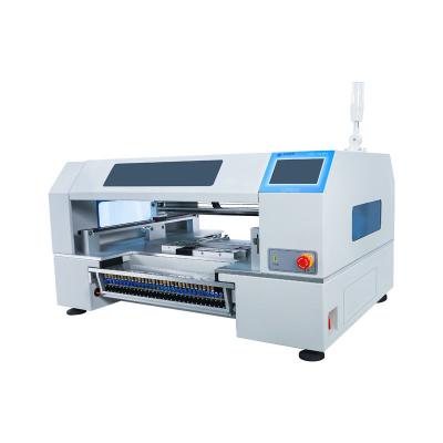 China CHMT560P4 4-Head SMT Pick and Place Machine with 60 Feeders, 8000cph Speed and 0.015mm Accuracy for sale