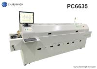 China Full Automatic Lead Free Reflow Oven 6 Temp Zones 2200mm Heating Length PC Control 350mm PCB Width for sale