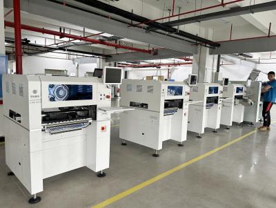 China Charmhigh CHM-551 4 Head Pick and Place Machine 11500 CPH High Accuracy 0201 BGA Support for sale