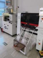 China GKG GSE Full-automatic SMT Stencil Printer with 400×340mm PCB Capacity and ±0.025mm Precision for sale