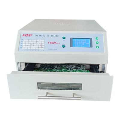 China T962A Benchtop Reflow Oven 300x320mm 1500W Infrared SMD BGA Soldering Station with Exhaust System for sale