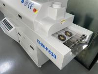 China Small Vertical SMT Reflow Oven CHM-F830 8 Zone Hot Air Soldering Machine 1400mm Heating Length for sale