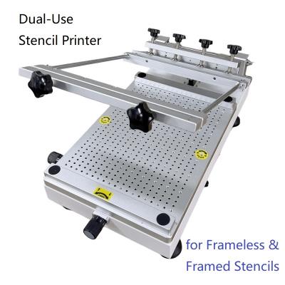 China Dual-use Framed & Frameless Stencils Manual SMT Solder Paste Printer 4532 for sale