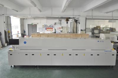 China 10-zone Lead-free SMT Reflow Oven CHM-PC1050 Reflow Soldering 3940x500mm for sale