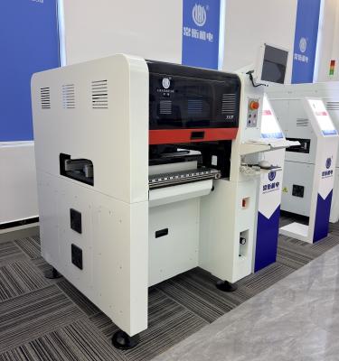 China CHM-551 4 Head SMT Pick and Place Machine 11500 CPH Automatic Nozzle Change PCB Conveyor for sale