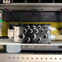 China CHM-551 4 Head SMT Pick and Place Machine 11500 CPH Automatic Nozzle Change PCB Conveyor for sale