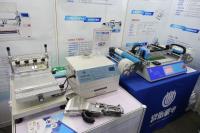 China CHMT48VB Desktop SMT Pick and Place Machine with 58 Feeders, 2 Vision Cameras, 355mm PCB Capacity for sale