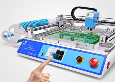 China CHMT36 Desktop SMT Pick and Place Machine with 6000 CPH Speed and ±0.025mm Precision for LED Component Mounting for sale