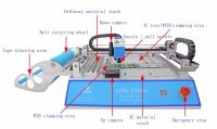 China CHMT36VA SMT Pick and Place Machine with Dual Vision Cameras, 420x460mm Travel, 4000cph Speed for PCB Assembly for sale