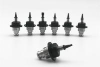 China Black Juki Nozzle Set 501-507 for Charmhigh SMT Pick and Place Machines - 0201 to QFN Component Compatibility for sale