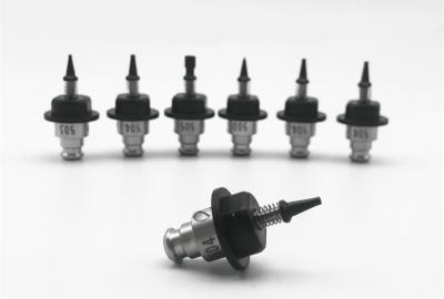 China Black Juki Nozzle Set 501-507 for Charmhigh SMT Pick and Place Machines - 0201 to QFN Component Compatibility for sale