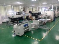 China 1.2 Meter SMT Semi-Automatic Solder Paste Printer 320×1300mm Worktable ±0.01mm Accuracy for sale