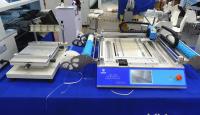 China SMT Solder Paste Stencil Machine 3040 with 300x400mm Work Table and CHMT48VB Pick and Place Machine for sale