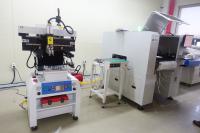China 3250 Semi-Auto Solder Paste Stencil Printer 320×500mm Table Size with ±0.01mm Accuracy and 8000mm/min Speed for sale
