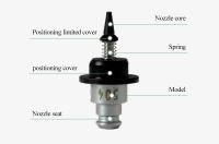 China Black JUKI SMT Nozzle Set 500-508 for 0201 to 20mm+ Components | 9-Type Lot for PNP Machines for sale