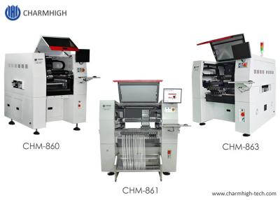 China Charmhigh 3 Types SMT Pick and Place Machine PCB Assembly Line BGA 0201 for sale