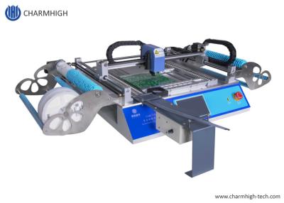 China CHMT48VB Desktop SMT Pick and Place Machine with 58 Feeders, 2 Vision Cameras, 355mm PCB Capacity for sale