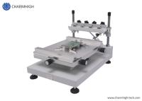 China High Precision Stencil Printer 3040 SMT Manual Solder Paste Machine with 300x400mm Work Table and ±0.01mm Accuracy for sale