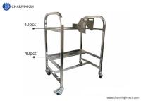 China Aluminum Alloy SMT Feeder Storage Cart for Yamaha YV Machines - 80 Feeder Capacity, 1000x600x1050mm for sale