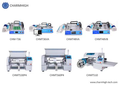 China Charmhigh Desktop SMT Pick and Place Machine - 7 Models with 4000-11000 CPH Speed & 0.025mm Precision for sale