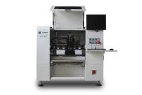China CHM-650 Desktop SMT Pick and Place Machine - 4 Heads, 50 Feeders, 400x350mm PCB Capacity, Auto Nozzle Change for sale