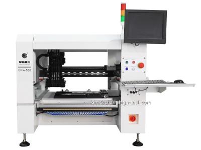 China CHM-550 4 Heads 50 Feeders SMT Pick and Place Machine 6000cph ±50μm Accuracy 0201 Compatible for sale
