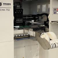 China CHM-750 6-Head SMT Production Line with 13000cph Speed and Auto Nozzle Changer for PCB Assembly for sale