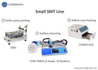 China CHMT48VA SMT Pick and Place Machine with 3000 CPH Speed and ±0.025mm Precision for 355mm PCB Assembly for sale