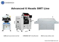 China CHM-860 6-Head SMT Pick and Place Machine with Auto Nozzle Change - 22000 CPH Speed, ±50μm Accuracy for sale