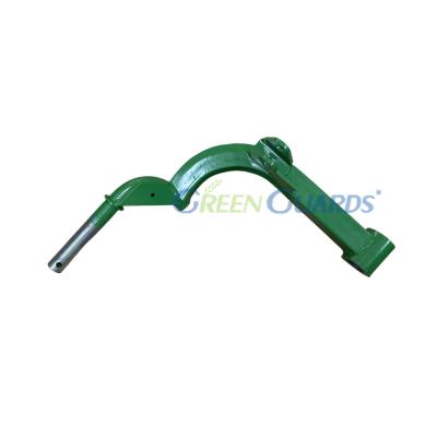 China Lawn Mower Parts Arm , Center Lift ( Green ) W / Bushings GAUC14359 Fits Deere Utility for sale