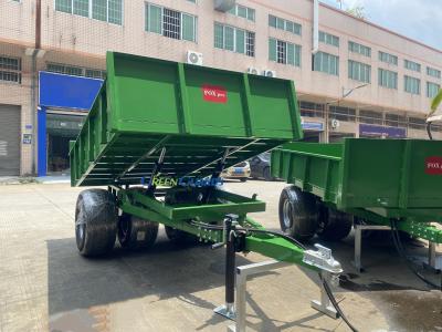China OEM PTO Hydraulic Agricultural Dump Trailer 3-10 Tons 2300x1700mm for sale