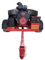 China OEM Golf Course Twin Turbines Debris Blower , Grass Leaf Blower，3600r Min 4 Stroke Driving Gasoline for sale