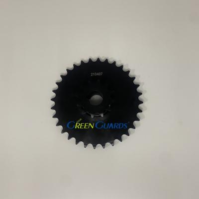 China Lawn Equipment Parts Double Sprocket 32 teeth & 12 teeth G210407 Fits Millcreek 3100/3200 Turf Tiger Spreaders for sale