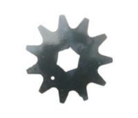 China 6 Teeth Brush Cutter Blade Trimmer Attachment 1.6mm Thick 40MnB for sale