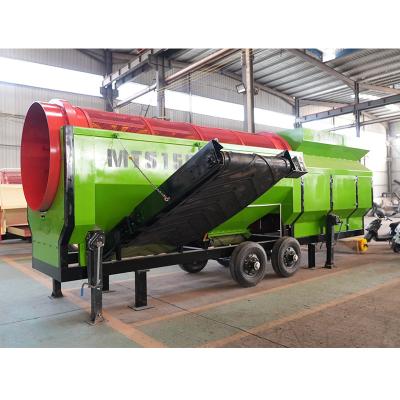 China 9.4*2.2*2.9M Topsoil Sittler Trommel Screen for Recycling and Construction Waste for sale
