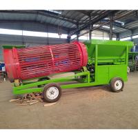 China 2022 Design Firewood Mobile Trommel Screen with and Customizable Discharge Size for sale