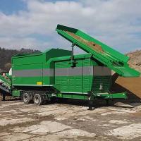 China Wheeled Mobile Trommel Screen The Ultimate Solution for Composting and Soil Screening for sale