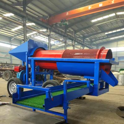 China Portable Small Diamond Gold Mining Trommel Screen Equipment for Processing and Advanced for sale