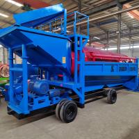 China 100-200t/h Large Capacity Trommel Screen for Gold Washing and Mineral Processing Machine for sale