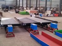 China Slurry Density 15-30% Fiber Glass 6S Vibrating Shaker Table Distributor 545x1825x1242 for sale