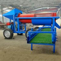 China 380V/415V/440V Small Movable Gold Mining Trommel Screen for Screening Less Than 300mm Ore for sale